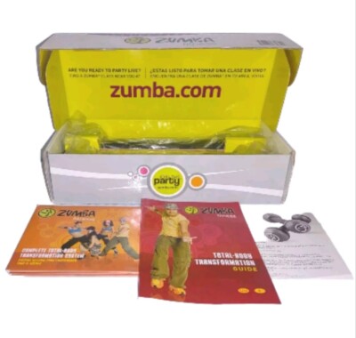 Zumba Toning Sticks Complete Total Body Transfirmation System 3 DVDs ...