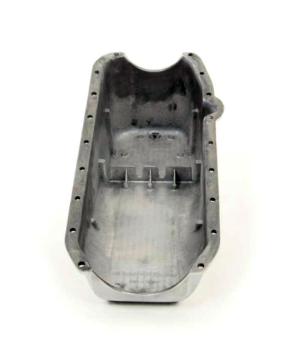 1955-79 SB CHEVY V8 FINNED POLISHED ALUMINUM 5 QUART OIL PAN 283 307 ...