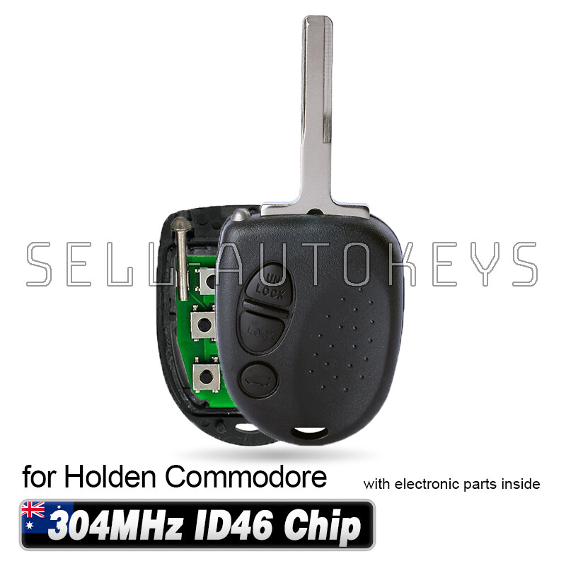 for Holden Commodore VS VR VT VX VY VZ 3 Buttons Complete Remote ...