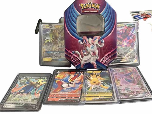 Pokémon Tin With 6 Packs Of Cards | eBay
