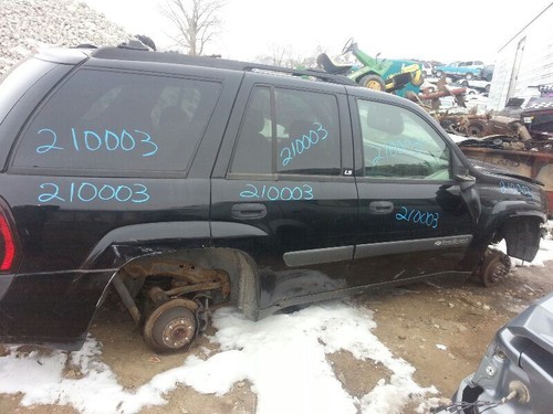 Passenger Rear Door Vent Glass With Privacy Tint Fits 02-09 TRAILBLAZER ...