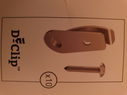 Keter D-Clip - Set for expanding the shed, shelves, hook | eBay