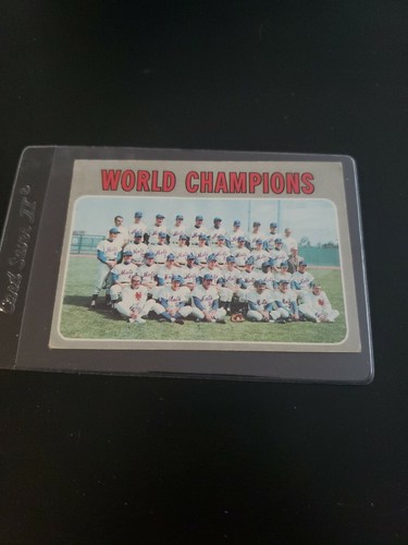 1970 Topps World Champion New York Mets #1 Rare | eBay