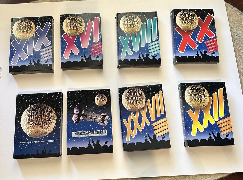 Lot of 26 Mystery Science Theater 3000 MST3K DVDs Box Set | eBay