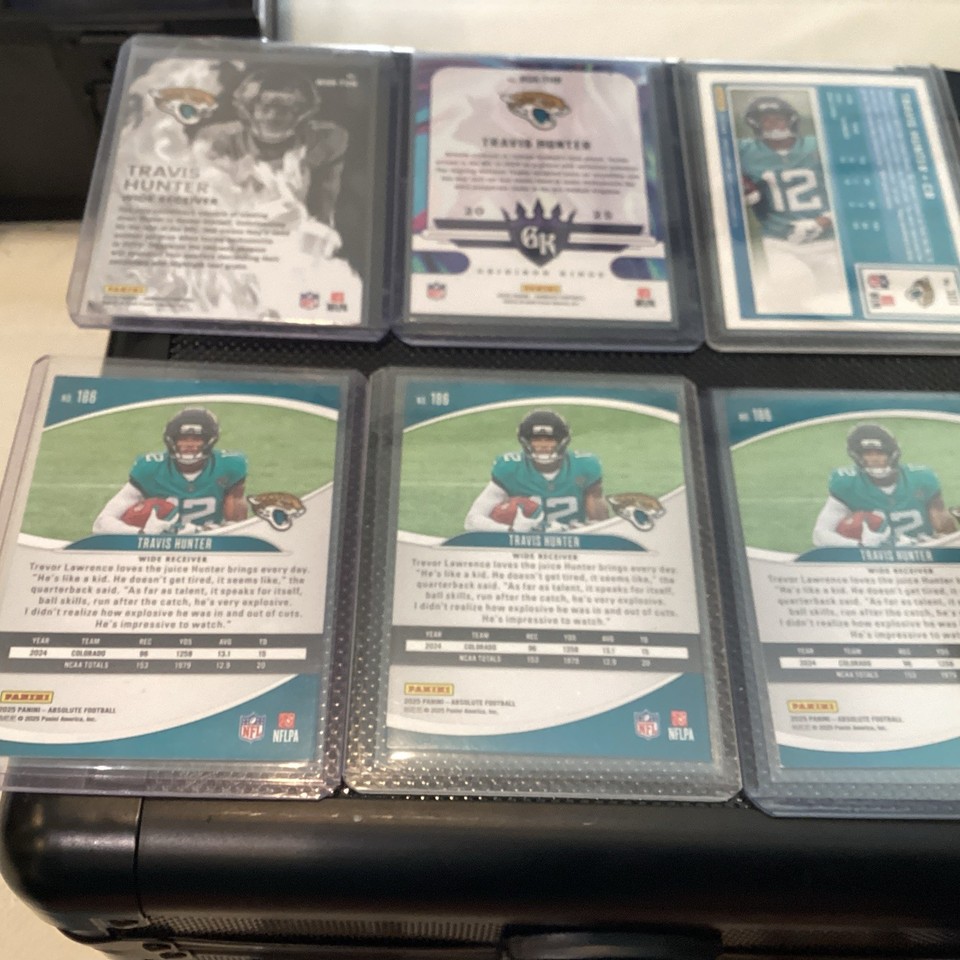 Jaguars Rookie Lot Travis Hunter Tlaw Btj Tuten Huge Football Lot | eBay