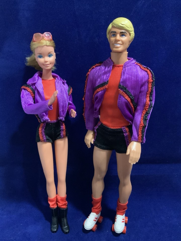 Vintage 1980 Barbie & Ken Roller skate | eBay