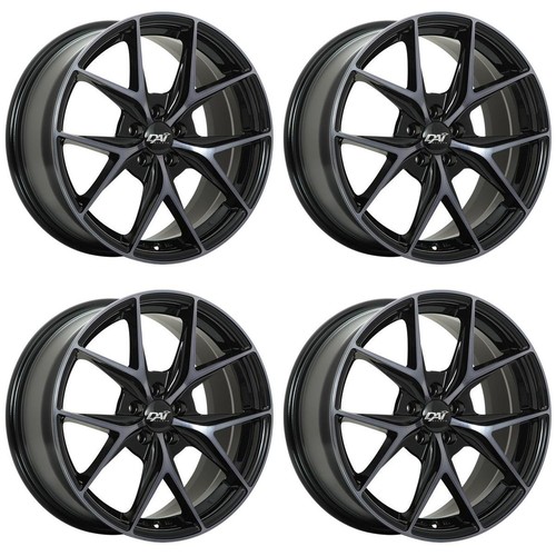 Set of 4 17in Black Alloy Wheel Rims for Honda Civic, DAF90A0 5x114.3 ...