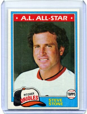 1981 Topps Vintage Baseball Card #520 Steve Stone NM or better | eBay