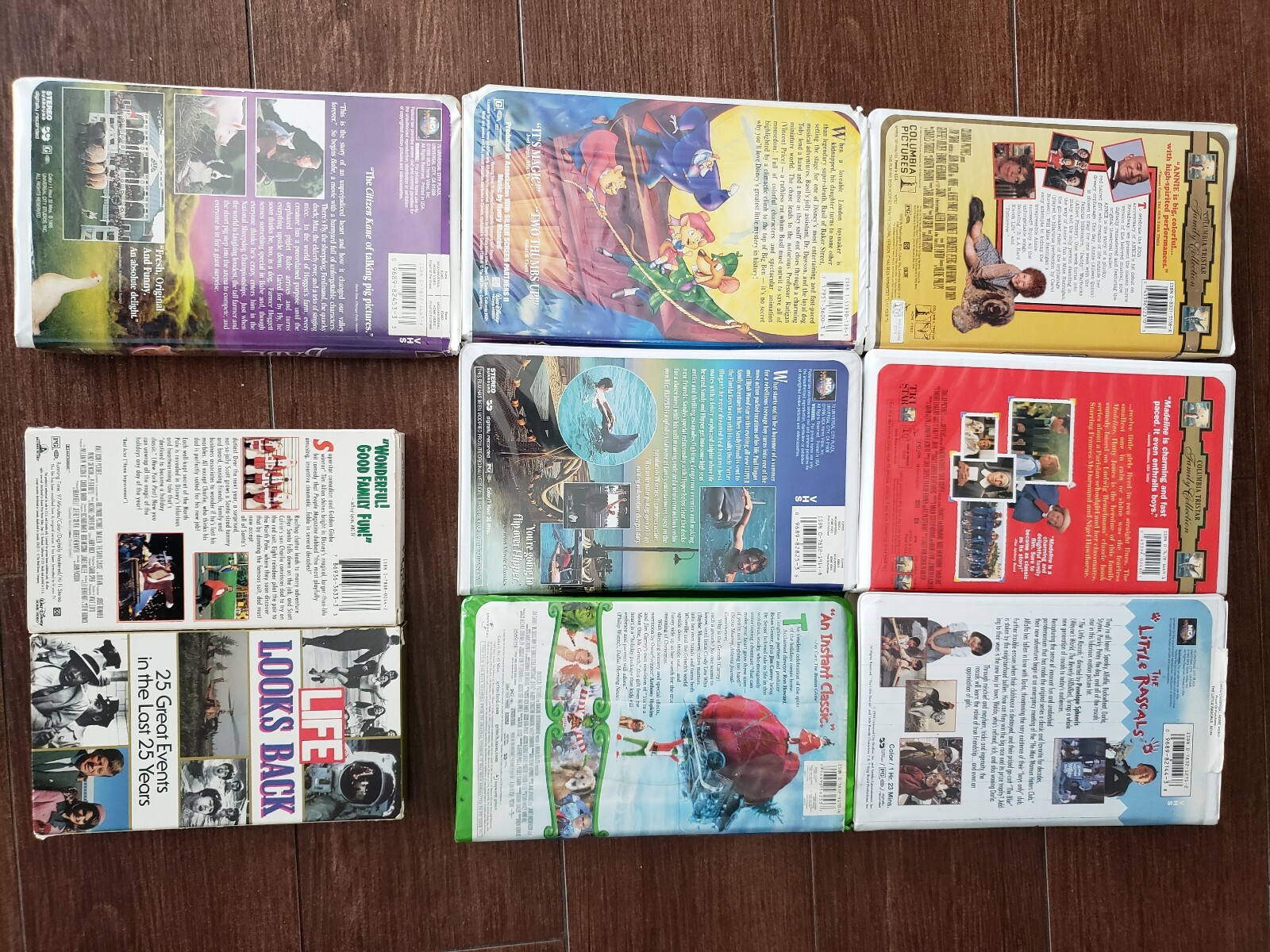 Disney VHS White Clamshell Collection. Used Masterpieces 27 Tapes. | eBay