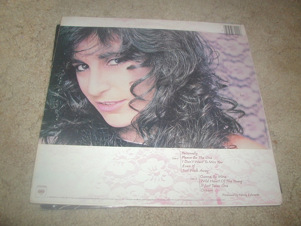 Karla Bonoff Wild Heart Of The Young CBS LP 1982 Gold Edwards Bryndle ...