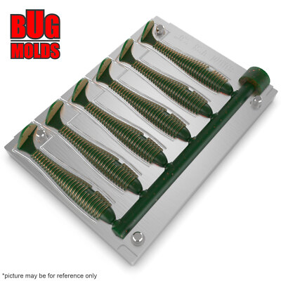 Bait DIY Fishing Mold Soft Plastic Baits Lure Plastisol Bass ...