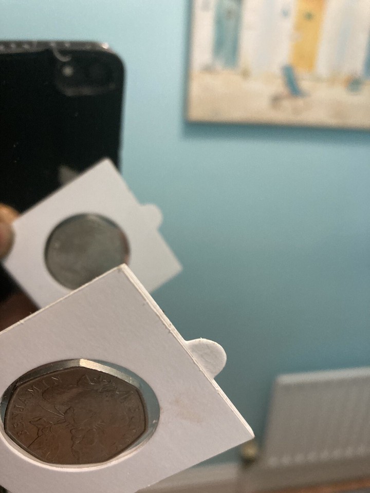 Very Rare Rotation Error Benjamin Bunny 50p 2017 | eBay UK