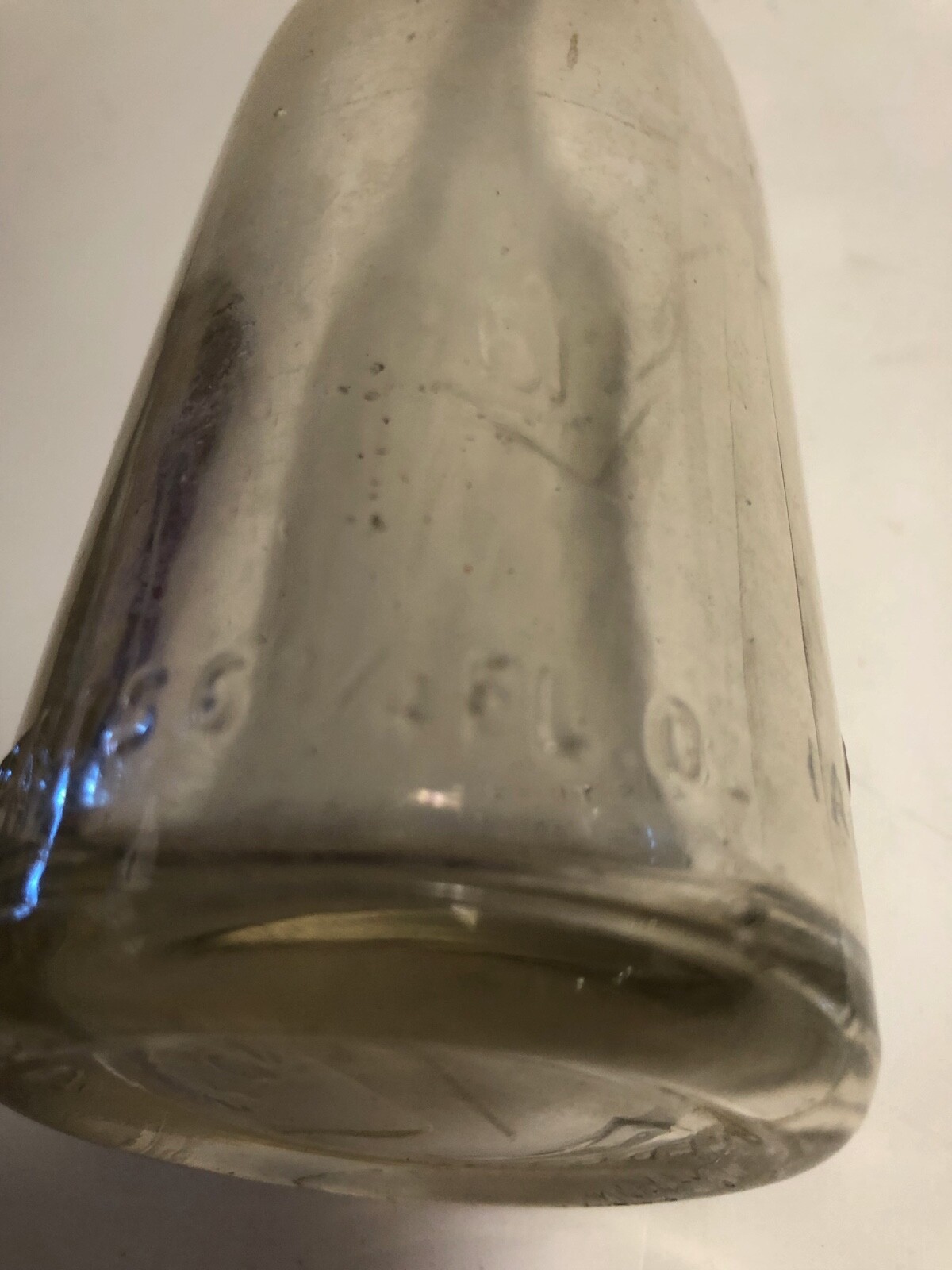 Vintage PARFAY Embossed Beverage Soda Bottle w/Metal closure- Toledo ...