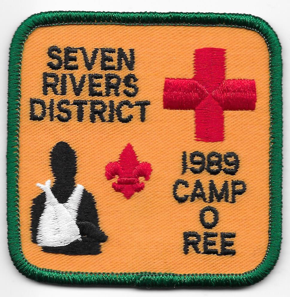 1989 Camporee Seven Rivers District Old Colony Council Boy Scouts BSA ...