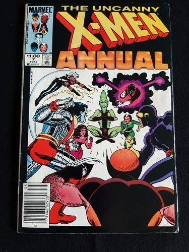 Uncanny X-Men Annual 7 Marvel Comics 1983 Claremont Impossible Man ...