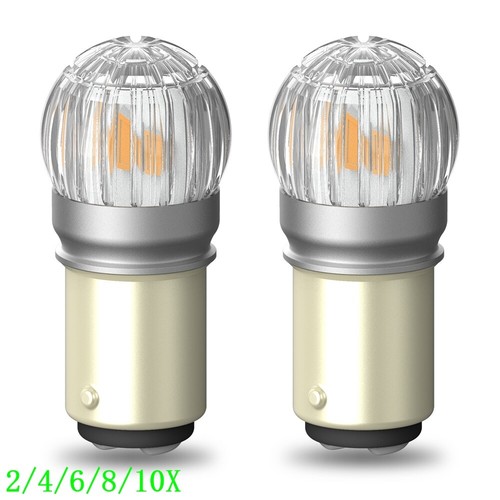 1157 7528 LED Turn Signal Blinker Sidemarker Light Bulb Amber Bright 2 ...