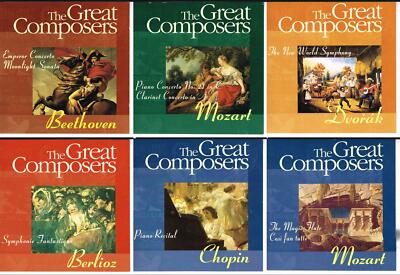 Marshall Cavendish Great Composers CD Issue | eBay