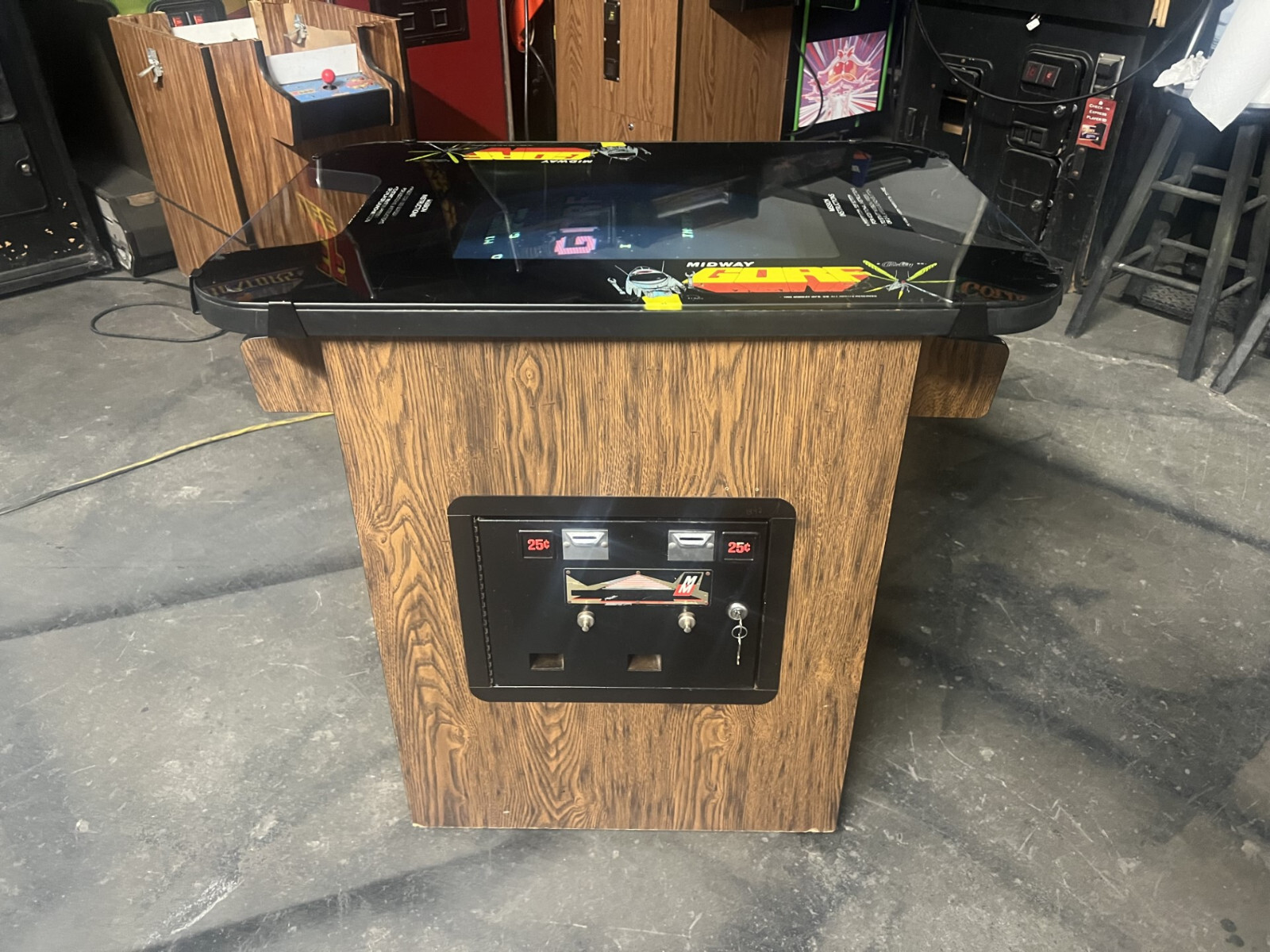 GORF Cocktail Table ARCADE MACHINE MIDWAY 1981 (Excellent) | eBay