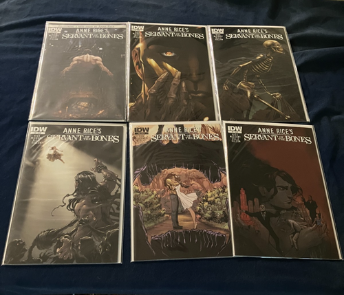near mint IDW graphic novels Anne Rice Servant of the Bones Numbers 1-6 ...