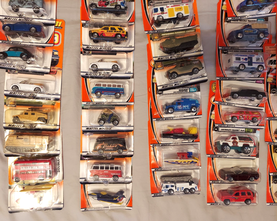 Vintage Matchbox Cars Large 55 Car Lot Collectibles Diecast all New in ...