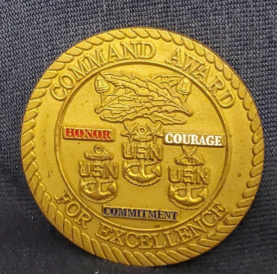 Vintage US Naval Construction Battalion Unit 410 SEABEE CPO Navy ...