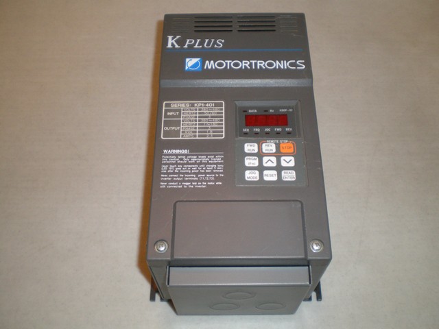 Motortronics K Plus Variable Frequency Drive 2.3 a Amp Kp1-401 KP1401 ...