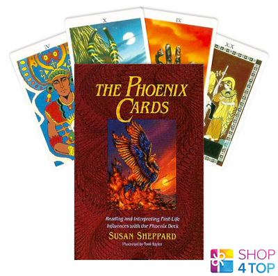 THE PHOENIX CARDS DECK AND BOOK DESTINY BOOKS ESOTERIC SUSAN SHEPPARD ...
