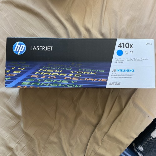 HP 410X CF411X Cyan Toner Print Cartridge Sealed | eBay