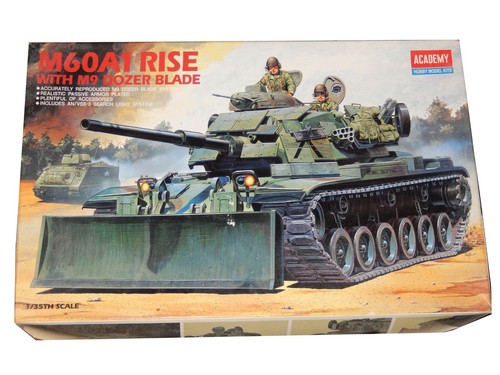 1:35 M60A1 RISE With M9 Dozer Blade - Combat Sapper Vehicle. Military ...