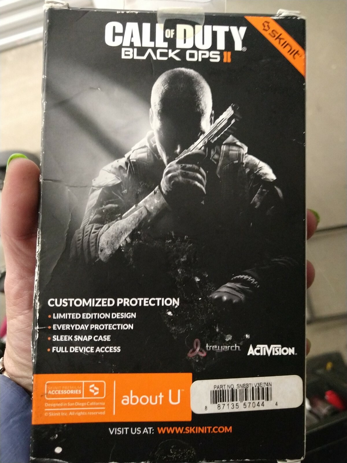 Call Of Duty Black OPS II iPhone 4/4s Protective Case New!!! | eBay