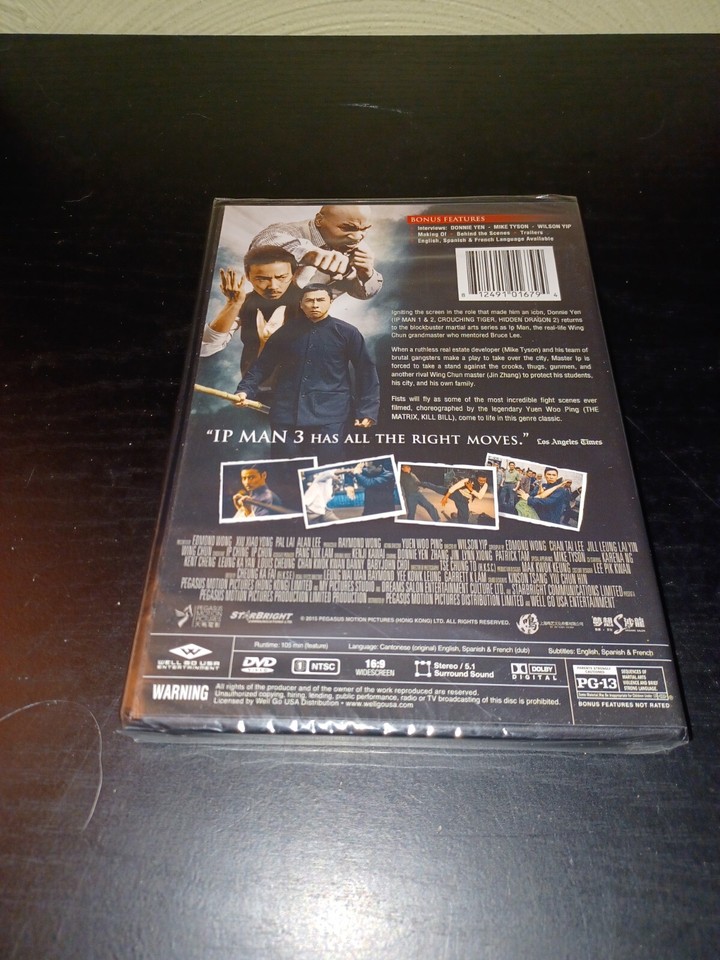 Ip Man 3 DVD Donnie Yen NEW. 1/23 812491016794| eBay