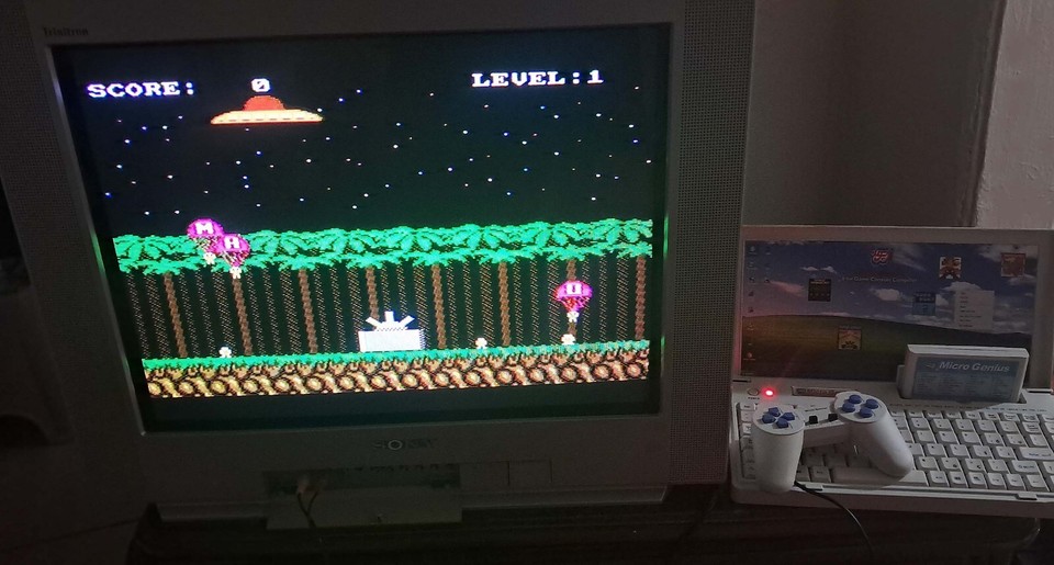 Micro Genius Vintage Game Computer Famiclone Console | eBay