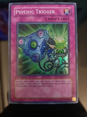 Yu-Gi-Oh Card Psychic Trigger CSOC-EN073 1st Edition | eBay Australia