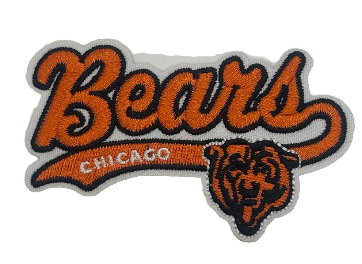 Chicago Bears Patch Iron On 3.5” X 2” | eBay