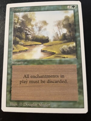 Magic The Gathering MTG Revised Edition "Tranquility" | eBay