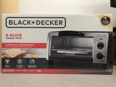 Black+Decker TO1705SB Stainless Steel Black/Silver Toaster Oven | eBay