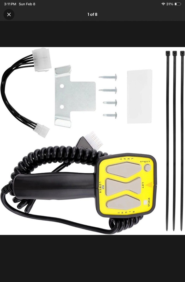 Handheld Snow Plow Controller For Meyer Diamond Snow Plow Blade E-47 E ...