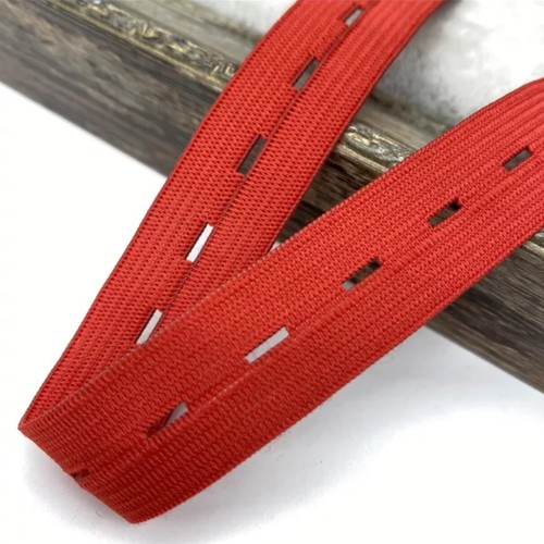 1 m Lochgummi 20mm 22 Farbe Gummi Gummiband Gummilitze Gummizug ...