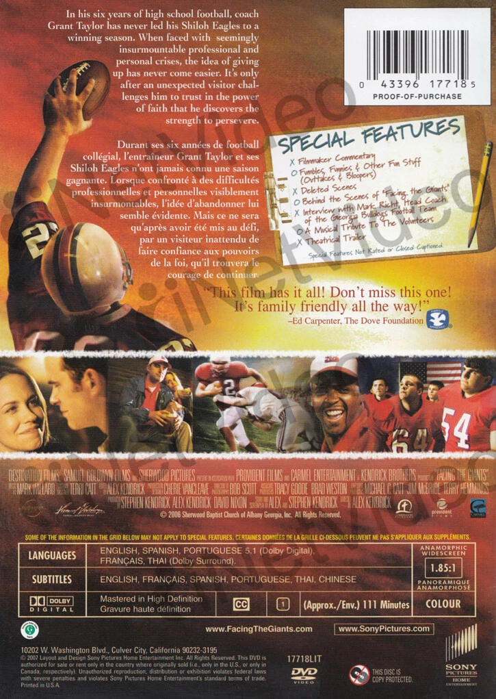 Alex Kendrick Facing The Giants