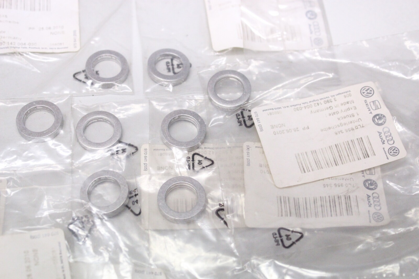 8x ORIGINAL VW Touareg 7L 7L6 7LA Wischerarm Scheibe 7L0955345 | eBay