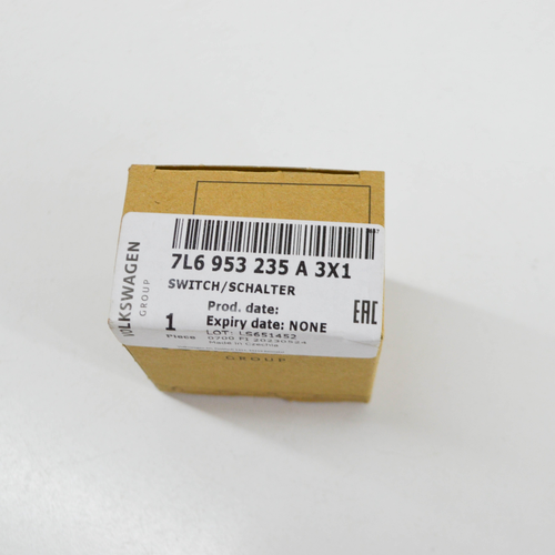 NEW VW TOUAREG 7L HAZARD WARNING BUTTON 7L6953235A3X1 ORIGINAL 7L6-953 ...