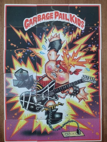 Garbage Pail Kids PUZZLE 1985 Series 2 RED Border COMPLETE 18 Pieces ...