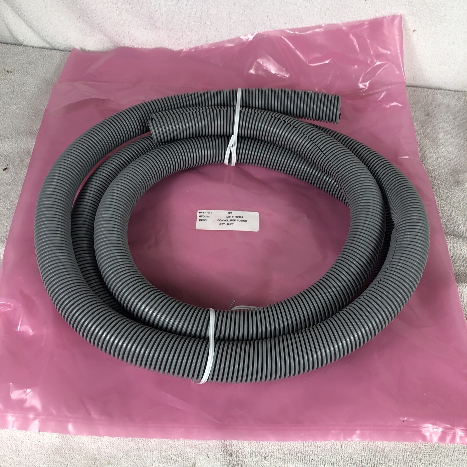 1" x 10' Wire loom, split convoluted tubing conduit (3943) | eBay