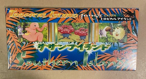 POKEMON SOUTHERN ISLANDS TROPICAL ISLAND SEALED JUNGLE PROMO SET MINT ...