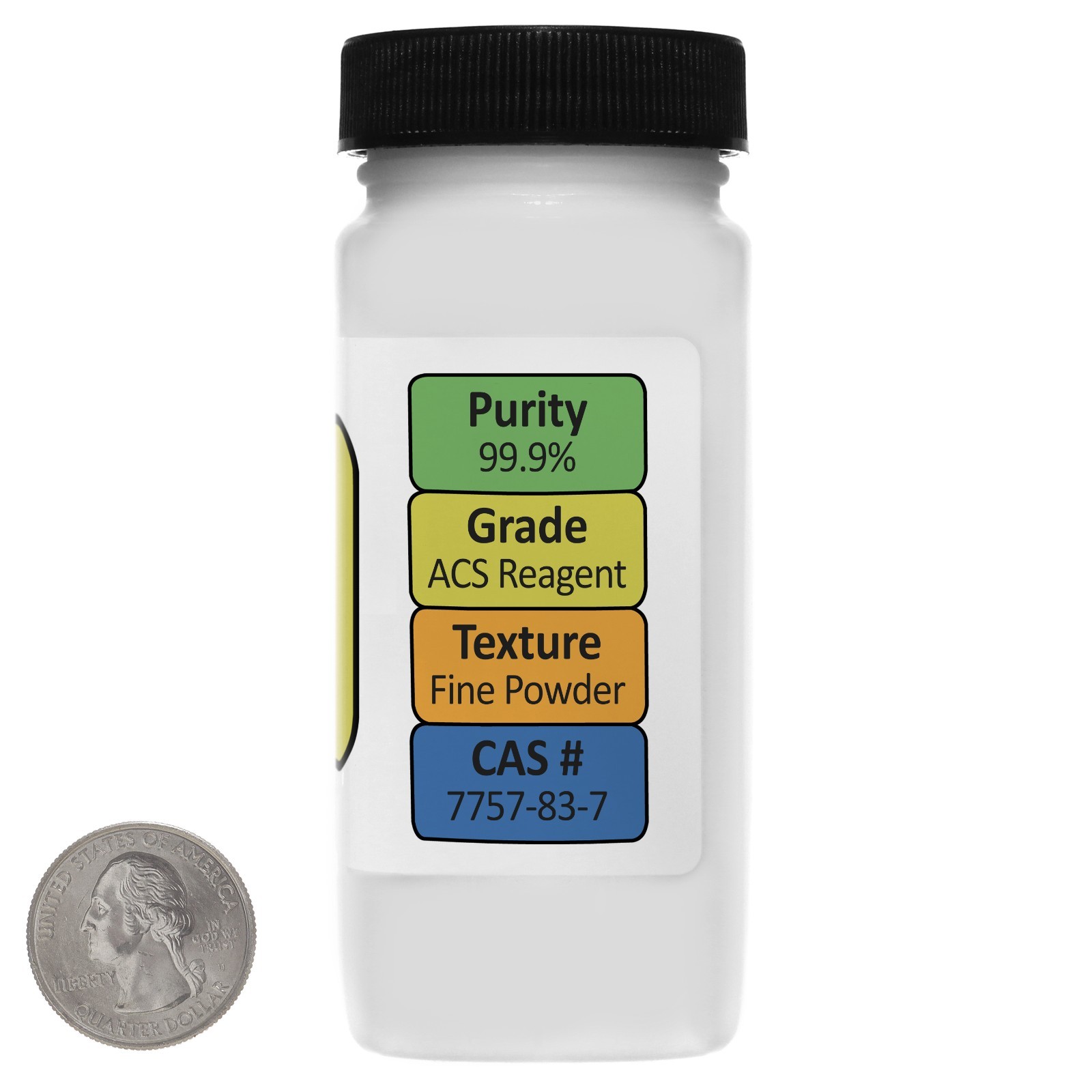 Sodium Sulfite [Na2SO3] 99.9% ACS Grade Powder 4 Oz in a Space-Saver ...