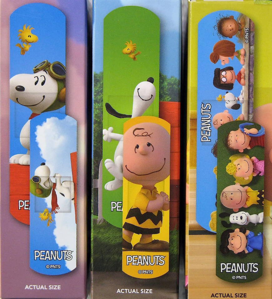 Peanuts Kid's First Aid Bandages 20 Count (Pack of 3) | eBay