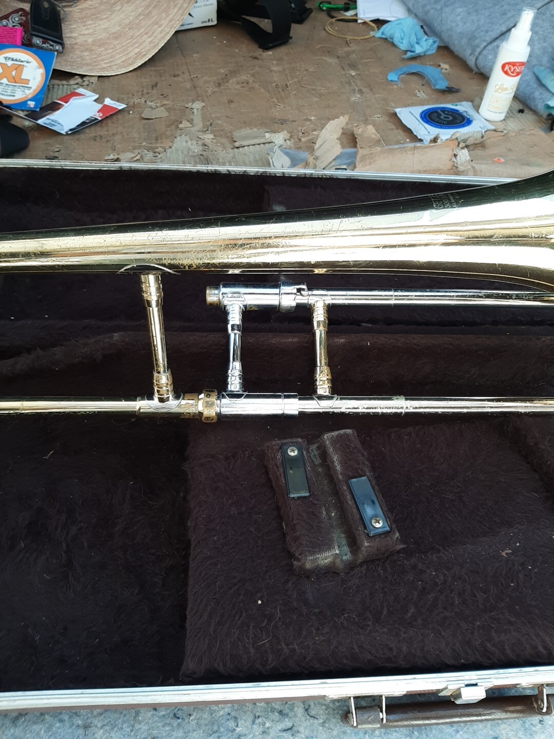 getzen trombone 300 Series With Case And Benge 12c Mouthpiece Great Trombone... | eBay