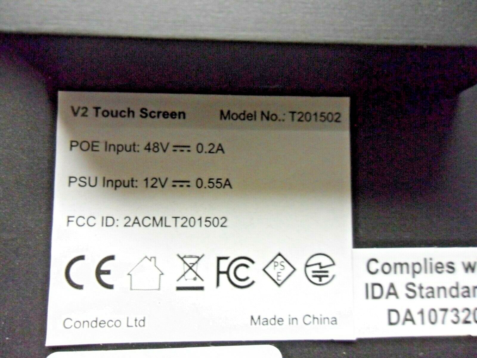 CONDECO V2 Touch Screen For Meeting Rooms T201502 - LOT OF 5 | eBay