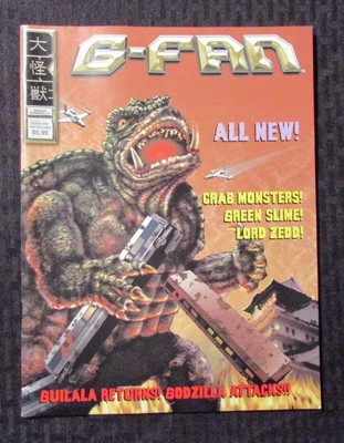 2008 G-FAN Magazine Fanzine #86 VF+ Godzilla - Crab Monsters - Lord ...