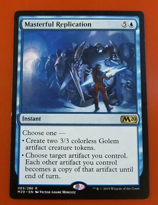 1x Masterful Replication | M20 Core Set 2020 | MTG Magic Cards | eBay